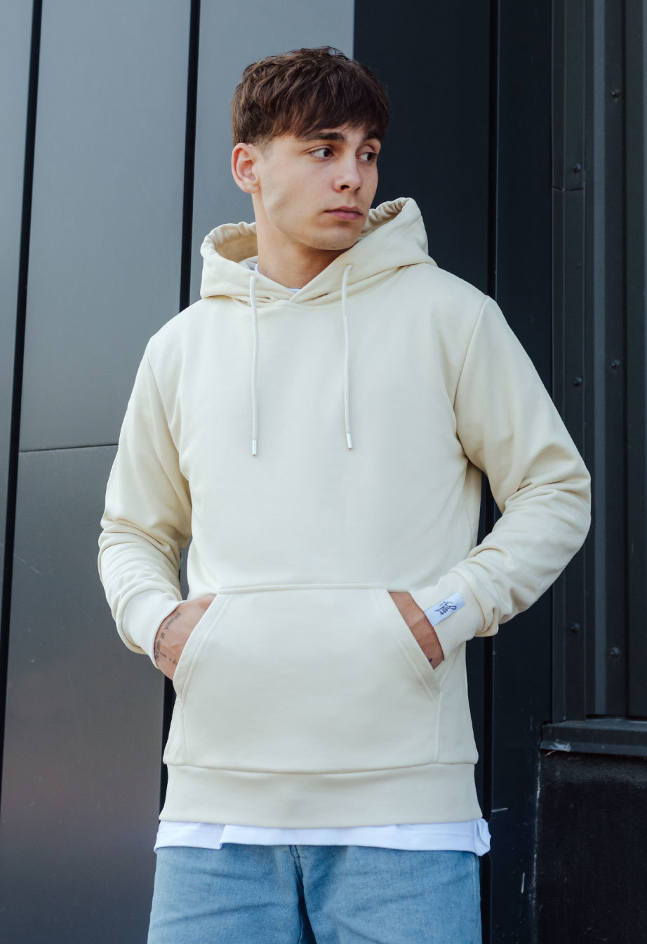 Купити худі базове молочне Staff milk basic в Києві, Україні | Ціна 845 грн в інтернет-магазині ...