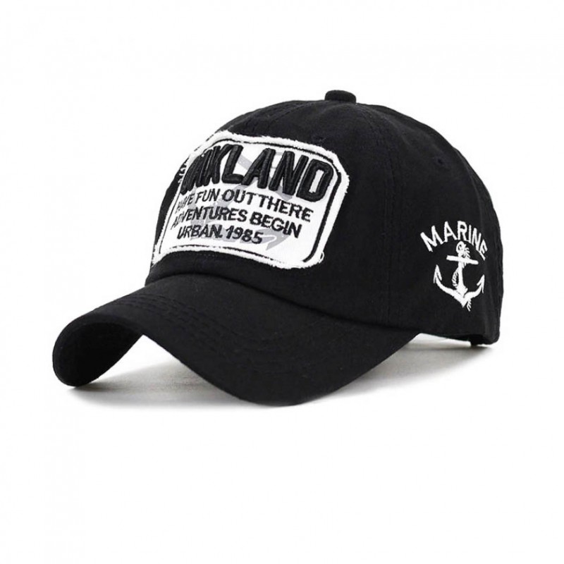 Купити всесезонну чорну кепку Narason з нашивкою Oakland в Києві ...