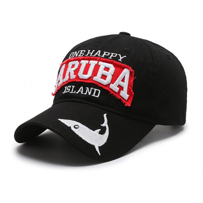 Купить бейсболку для мужчин Narason черного цвета с лого Aruba в Киеве ...